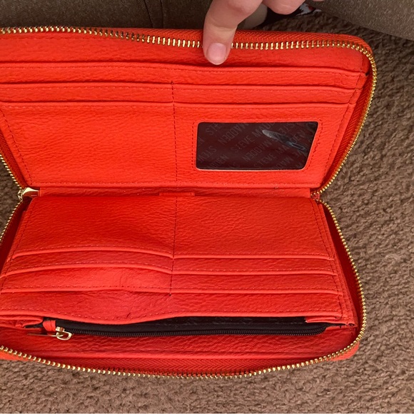 Bags | Steve Madden Cute Coral Wallet | Poshmark
